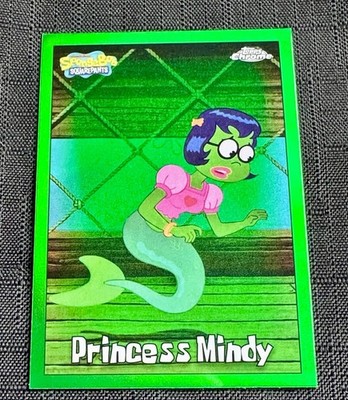 2025 Topps Chrome SpongeBob SquarePants Princess Mindy Kelp Green ...