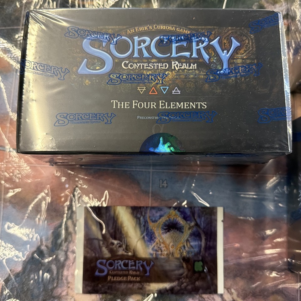 Sorcery Contested Realm TCG Alpha Kickstarter (x2) Booster Box ...