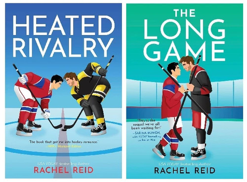 Rachel Reid Heated Rivalry & The Long Game 2 Books set Paperback ...