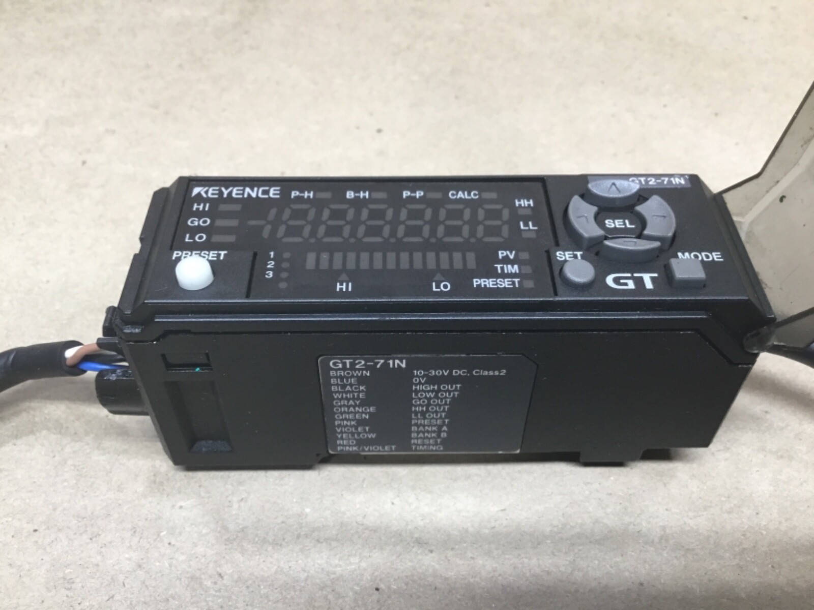 Keyence GT2-71N Amplifier Unit GT2 #31C30*AD | eBay