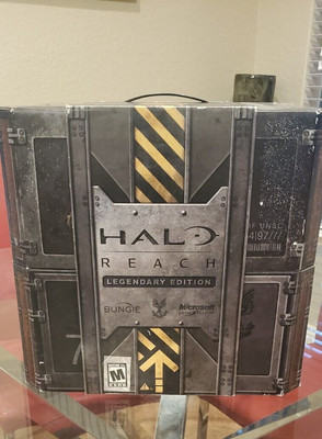 Halo Reach Legendary Edition w/Noble Team Statue In Box! (no game) | eBay