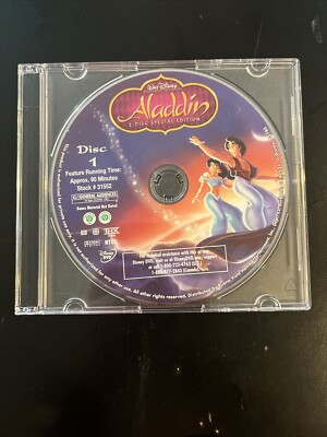Aladdin (DVD, 2004, 2-Disc Set, Special Edition - Disc One Only ...