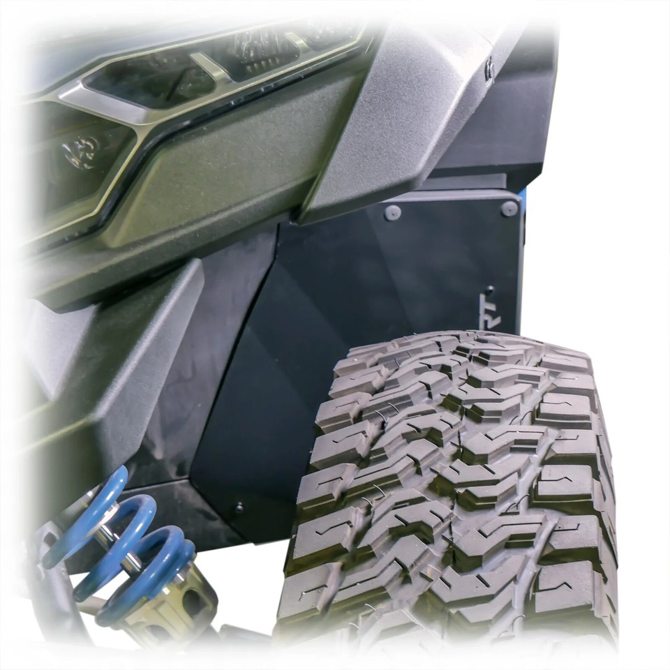DRT POLARIS XPEDITION XP ADV 2024+ Aluminum Front Inner Fender Rock ...