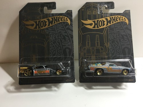 Lot of 2 2019 Hot Wheels Satin & Chrome 1/6 Custom 71 El Camino, Aristo ...
