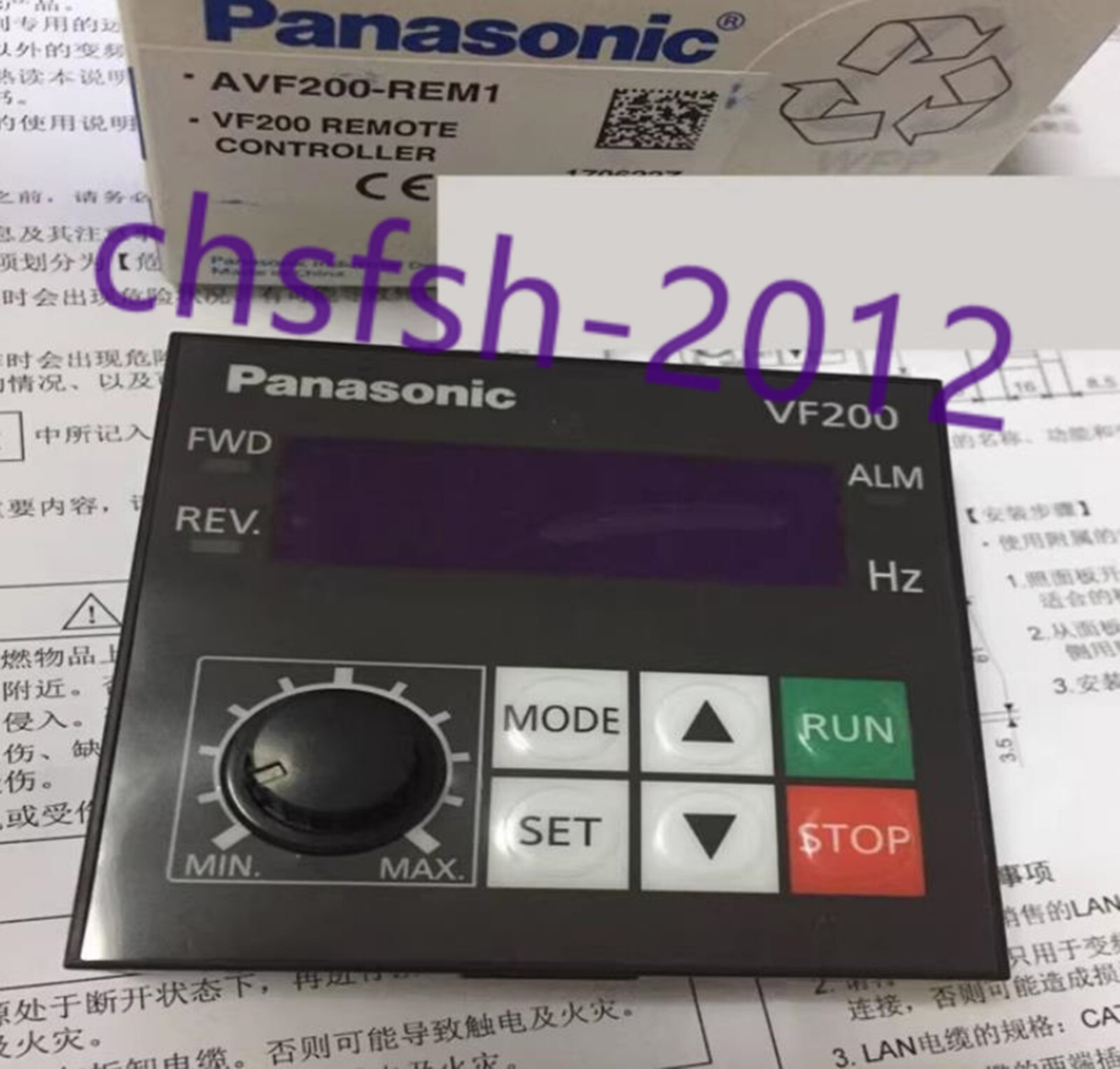 1 PCS NEW Panasonic VF200 Frequency converter Operation Panel AVF200 ...