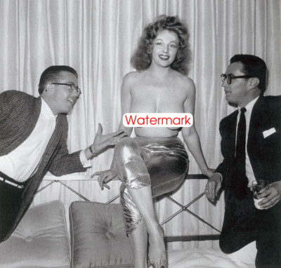 TEMPEST STORM Burlesque BOMBSHELL Holds Hands ** Pro Archival Print (8.5"x11") | eBay