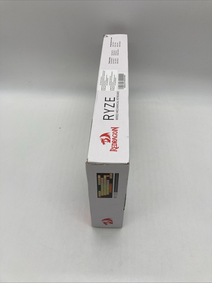 Redragon 60% Wired Mechanical Gaming Keyboard 68 Key RGB Backlight Ryze | eBay