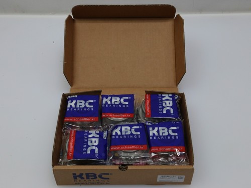 KBC NIB 6305-B-2ZZ Bearing Deep Groove Ball Bearing 6305ZZ 18PCS in a ...
