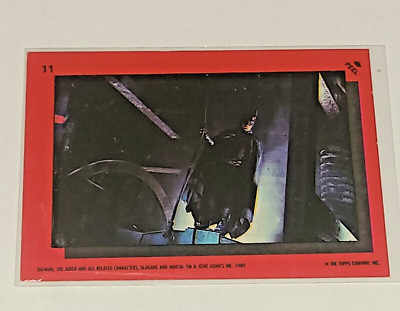 DC COMICS BATMAN 1989 TOPPS BATMAN MOVIE STICKER #11 | eBay