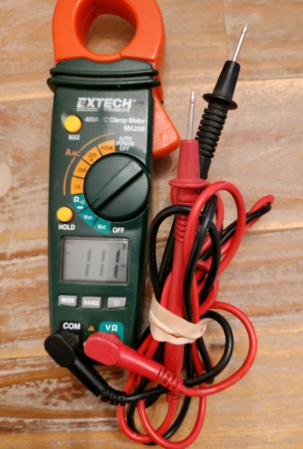Extech 400a AC Clamp Meter MA200 for sale online | eBay