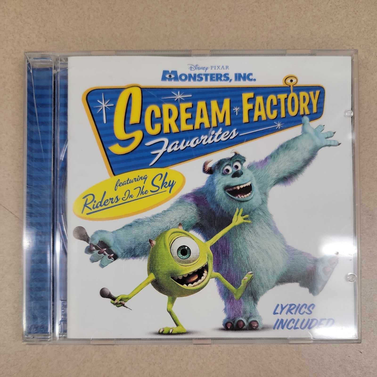 Monsters Inc. - Scream Factory Favorites (CD, 2002, Disney/Pixar) | eBay