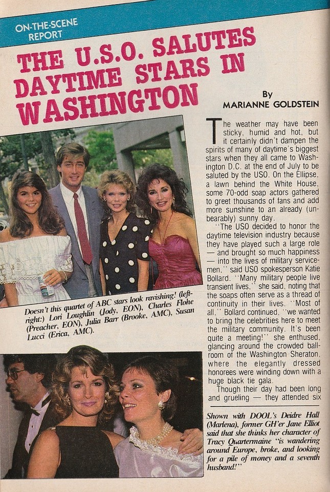 Soap Opera Digest Oct 11, 1983 SUSAN PRATT-JOHN WESLEY SHIPP-PAMELA SUE ...