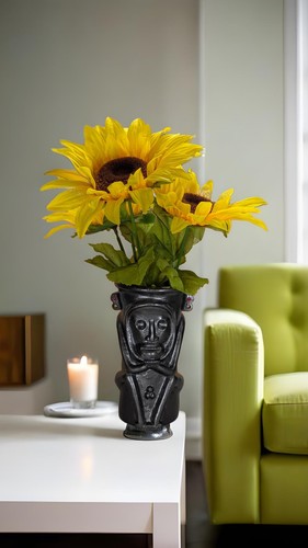 Behique Taíno Priest Shaman Vase Handmade Cultural Heritage Rustic ...