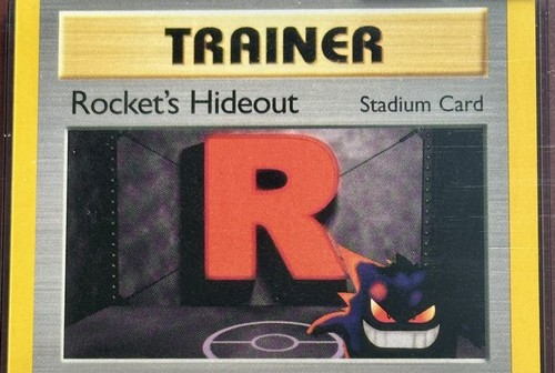 First Edition CGC 10 Rocket’s Hideout GENGAR 63/64 Neo Revelation ...