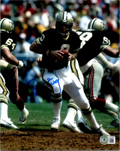 ARCHIE MANNING SIGNED 8X10 PHOTO BECKETT BAS COA NEW ORLEANS SAINTS 2 ...