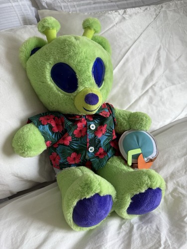 Build-A-Bear Bear-lien Alien Online Exclusive Green 16" Stuffed Plush ...