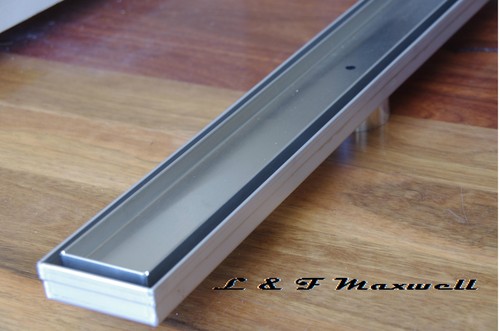 TILE INSERT STAINLESS STEEL LINEAR FLOOR GRATES WASTE DRAIN 900mm | eBay