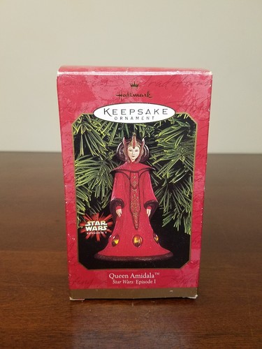 Hallmark Keepsake 1999 Queen Amidala Star Wars Episode 1 Christmas Tree ...