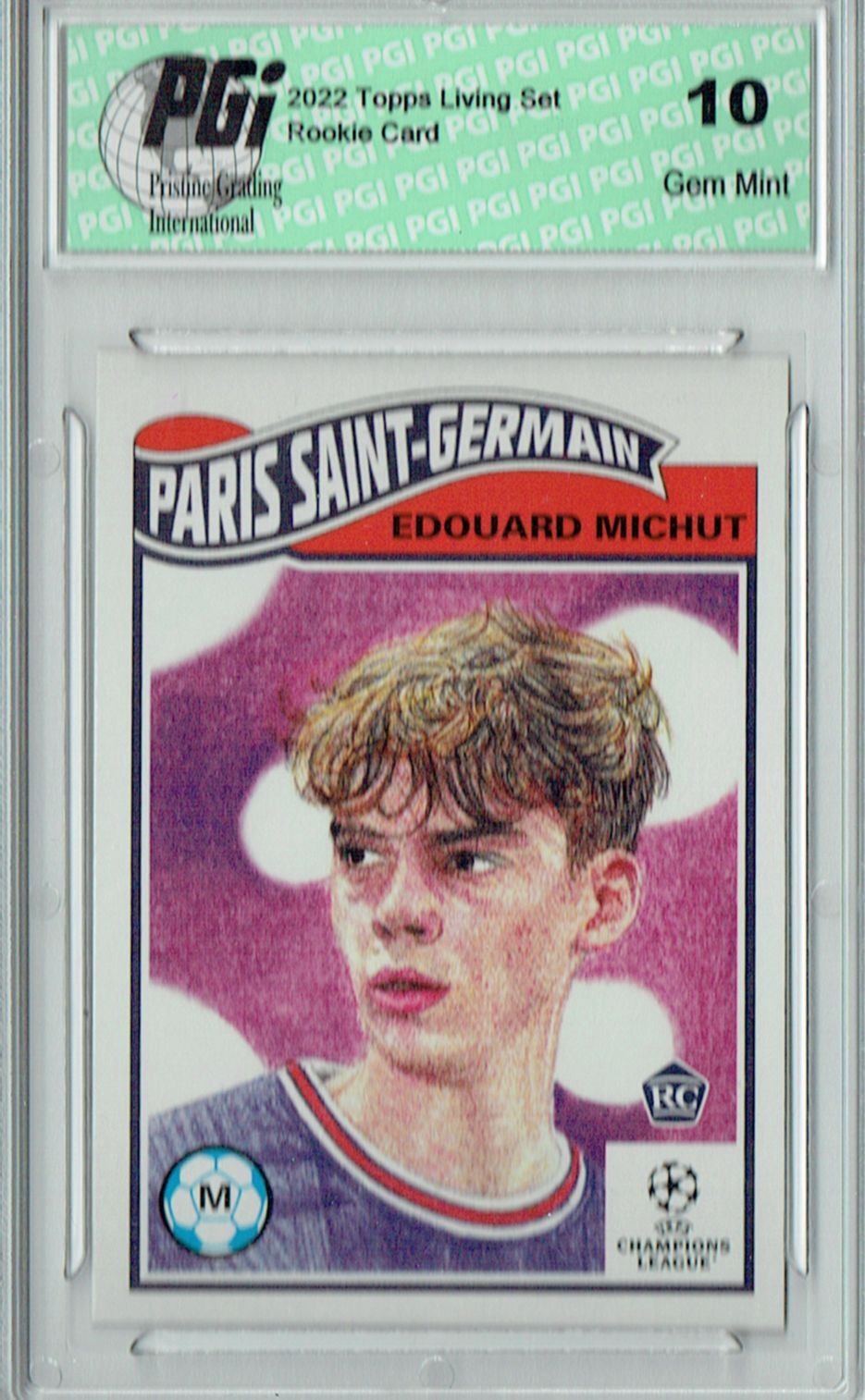 Edouard Michut 2022 Topps Living Set #464 Print Run: 1,249 Rookie Card ...