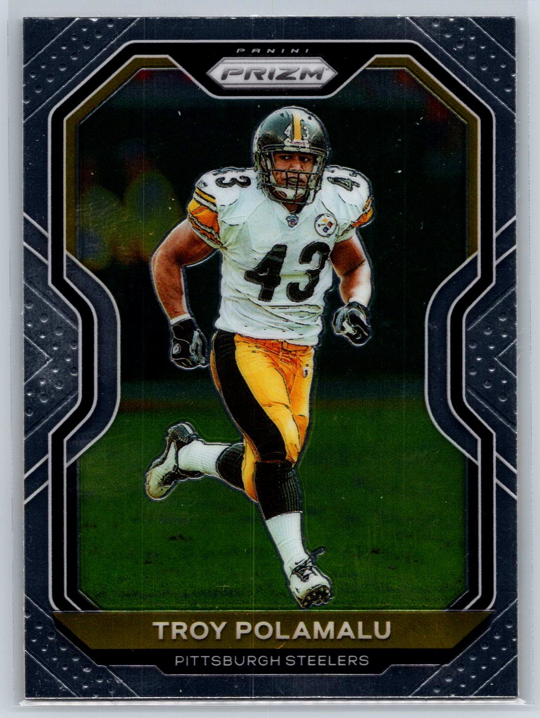 2020 Panini Prizm Troy Polamalu Pittsburgh Steelers #73 | eBay