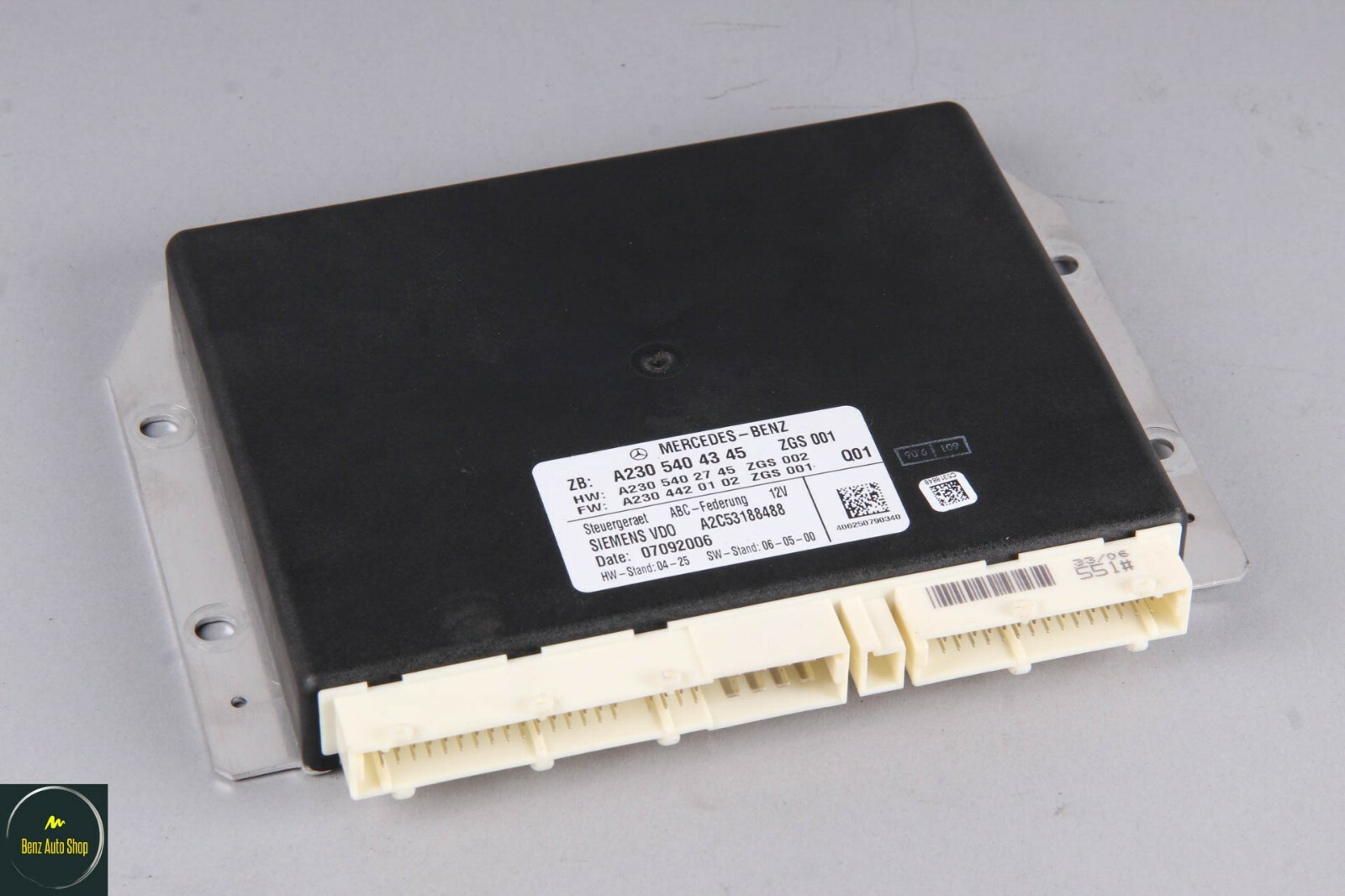 07-11 Mercedes R230 SL550 SL600 Suspension ABC Active Body Control ...