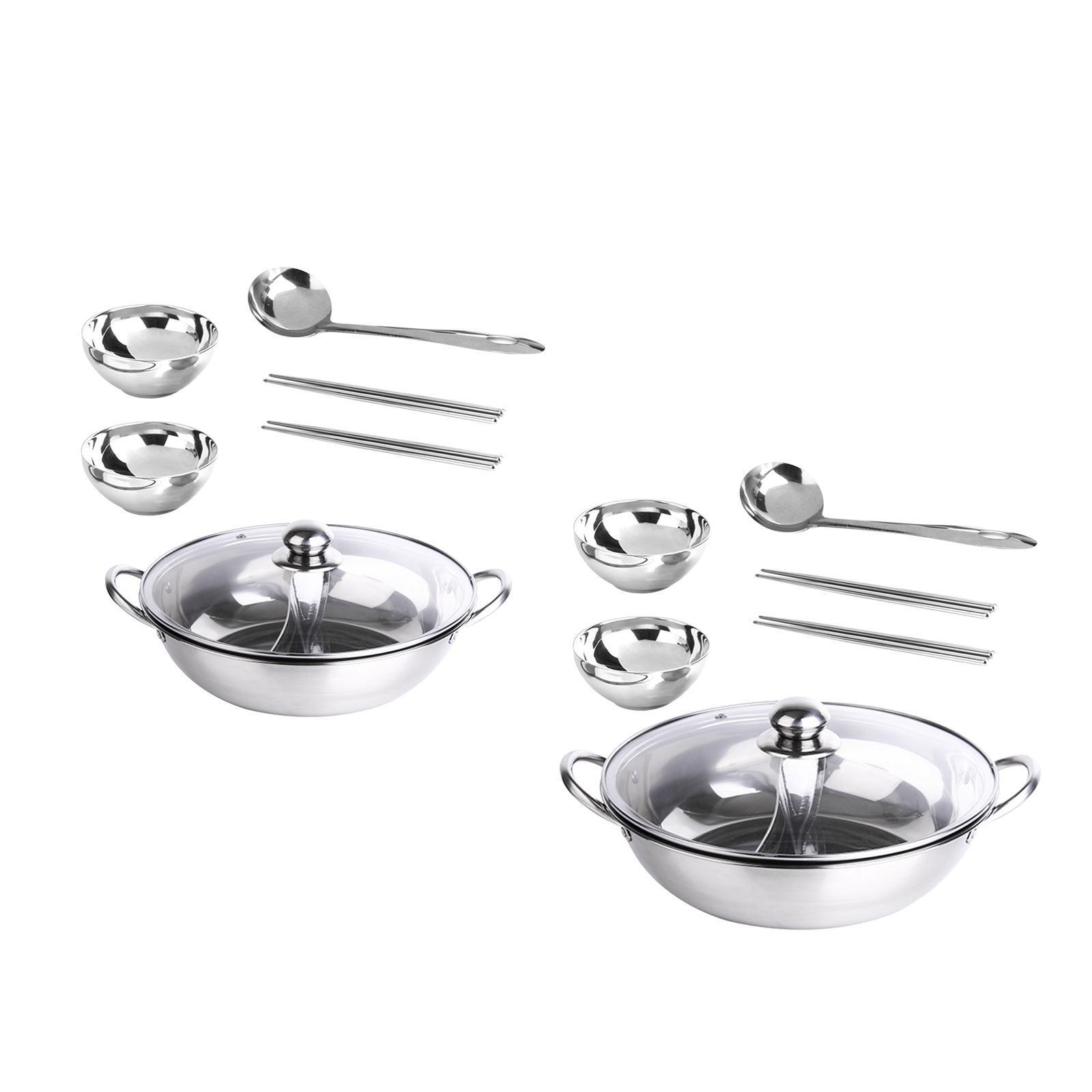 Dual Sided Soup Stockpot Hot Pot Cooker Professional for Restaurant | eBay