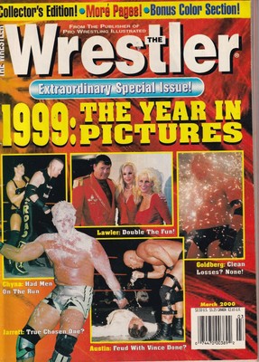 THE WRESTLER Magazine March 2000 WWE AEW WCW TNA | eBay