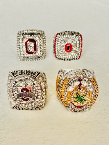 4 PCS Ohio State NCAA Championship Ring Set, US SHIP | eBay