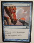 MTG Magic The Gathering Card Switcheroo Sorcery Blue M13 Kev Walker | eBay