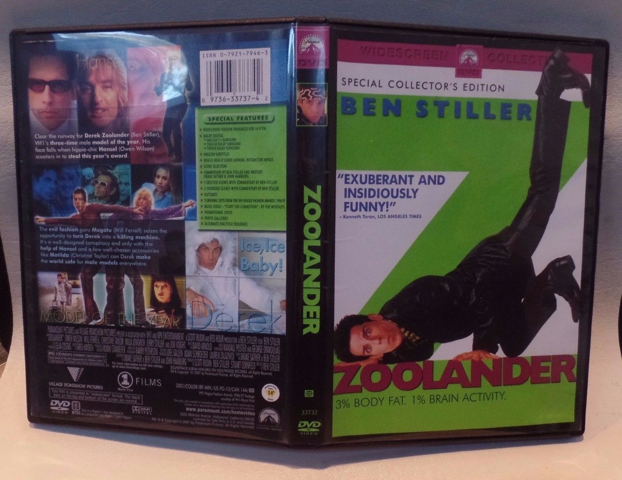 Zoolander Dvd Extended Edition