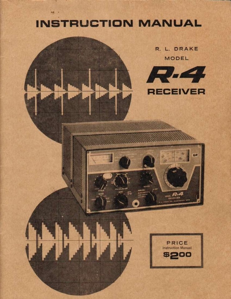 DRAKE R-4 HF AM CW SSB TUBE RECEIVER HAM BANDS w/ BLUE LED BULBS | eBay