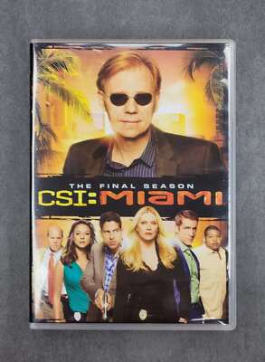 CSI: Miami - The 10th and Final Season DVDs 97368228740 | eBay