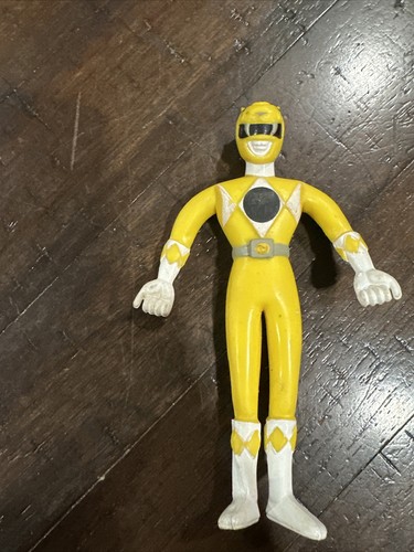 Might Morphin Power Rangers Seban Henry Action Figure 1994 Yellow ...
