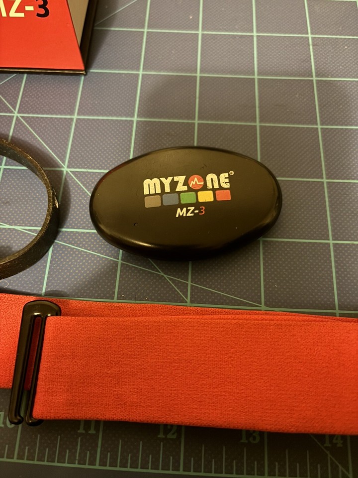 MYZONE MZ-3 Heart Rate Monitor With Chest Strap | eBay