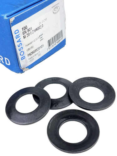 QTY 100 Bossard 1281151 BN 801 Conical Spring Washers Regular Type M20 ...