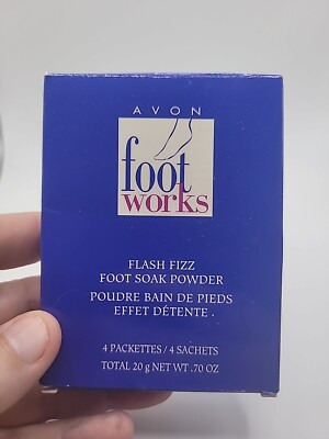 avon foot works moisturizing foot soak 4 effervescent tablets | eBay