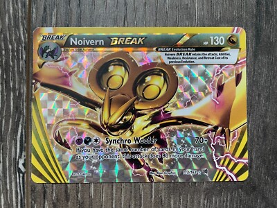 Pokemon Noivern BREAK Card 113/162 Breakthrough Holo (Excellent) | eBay