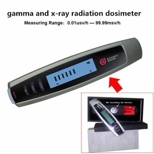5.7" Portable Gamma X-ray Radiation Alarm Detector Personal Nuclear ...