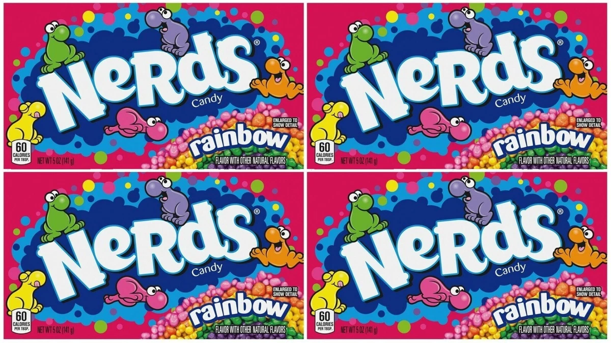 Personaje De Caramelo Wonka Nerds