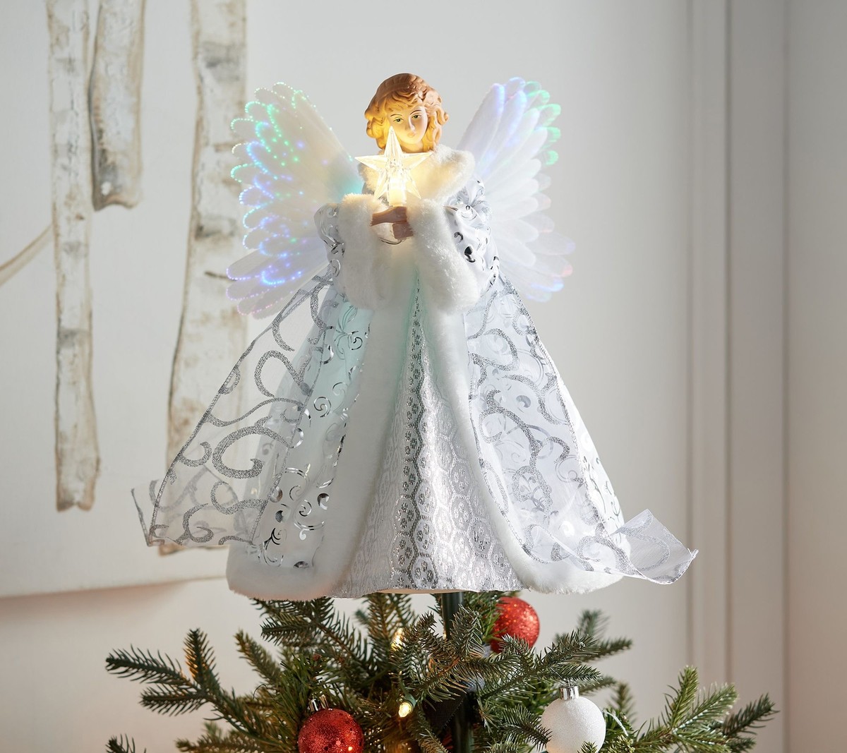 Cartoon Christmas Tree Angel Mr. Christmas 3' Outdoor Animated
