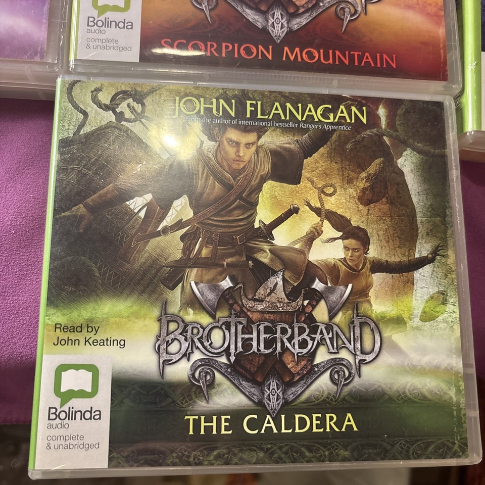 Brotherband Chronicles Audiobook Lot (1–7) John Flanagan Bolinda MP3 CD ...