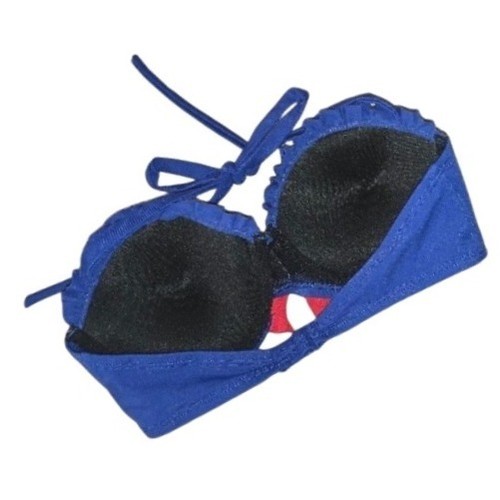 $39 NEW Disney licensed Snow White bra bikini top S Blue red yellow ...