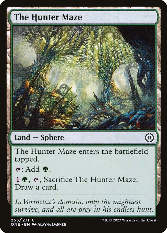 The Hunter Maze [Phyrexia: All Will Be One] Near Mint MTG | eBay