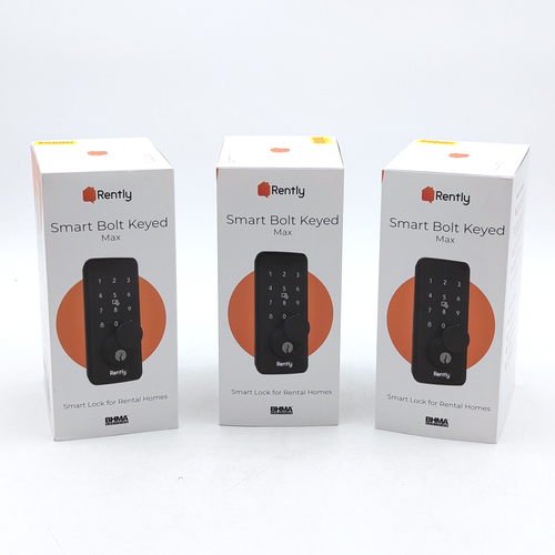 Rently Smart Bolt Keyed Max Smart Door Lock for Rental Homes - LOCK351 ...