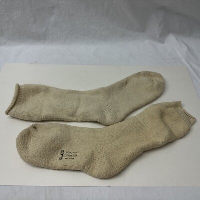 Wool Socks USGI Military DSCP Socks Size 9 NWOT | eBay