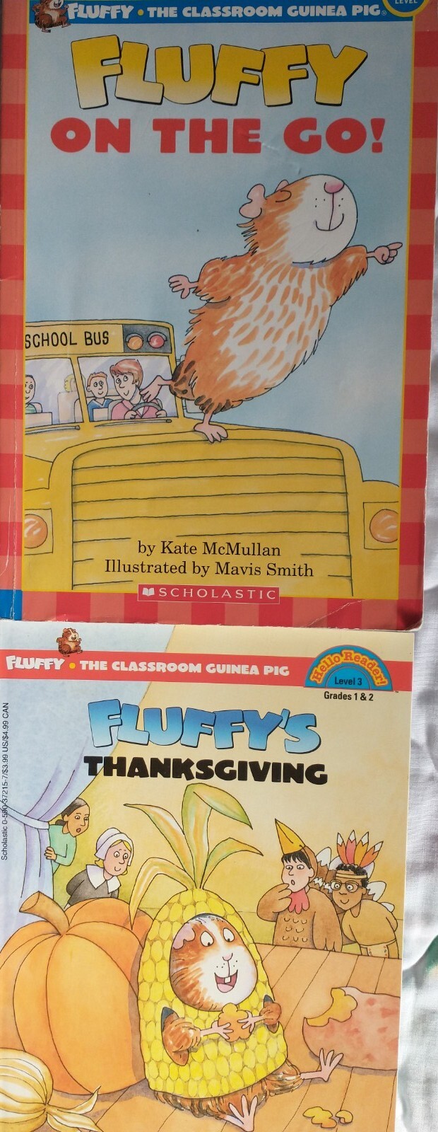 Fluffy The Classroom Guinea Pig Level 3 Readers 6 Stories K Mc Mulan ...