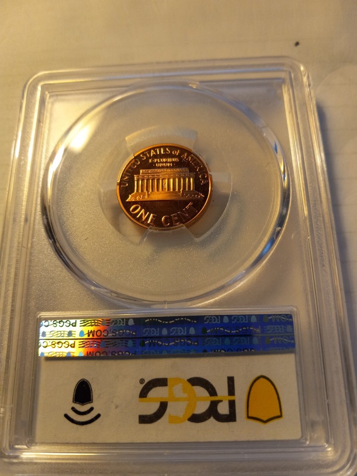 2001 S Lincoln Memorial Proof Cent/Penny PCGS PR69RD DCAM A GREAT COIN ...