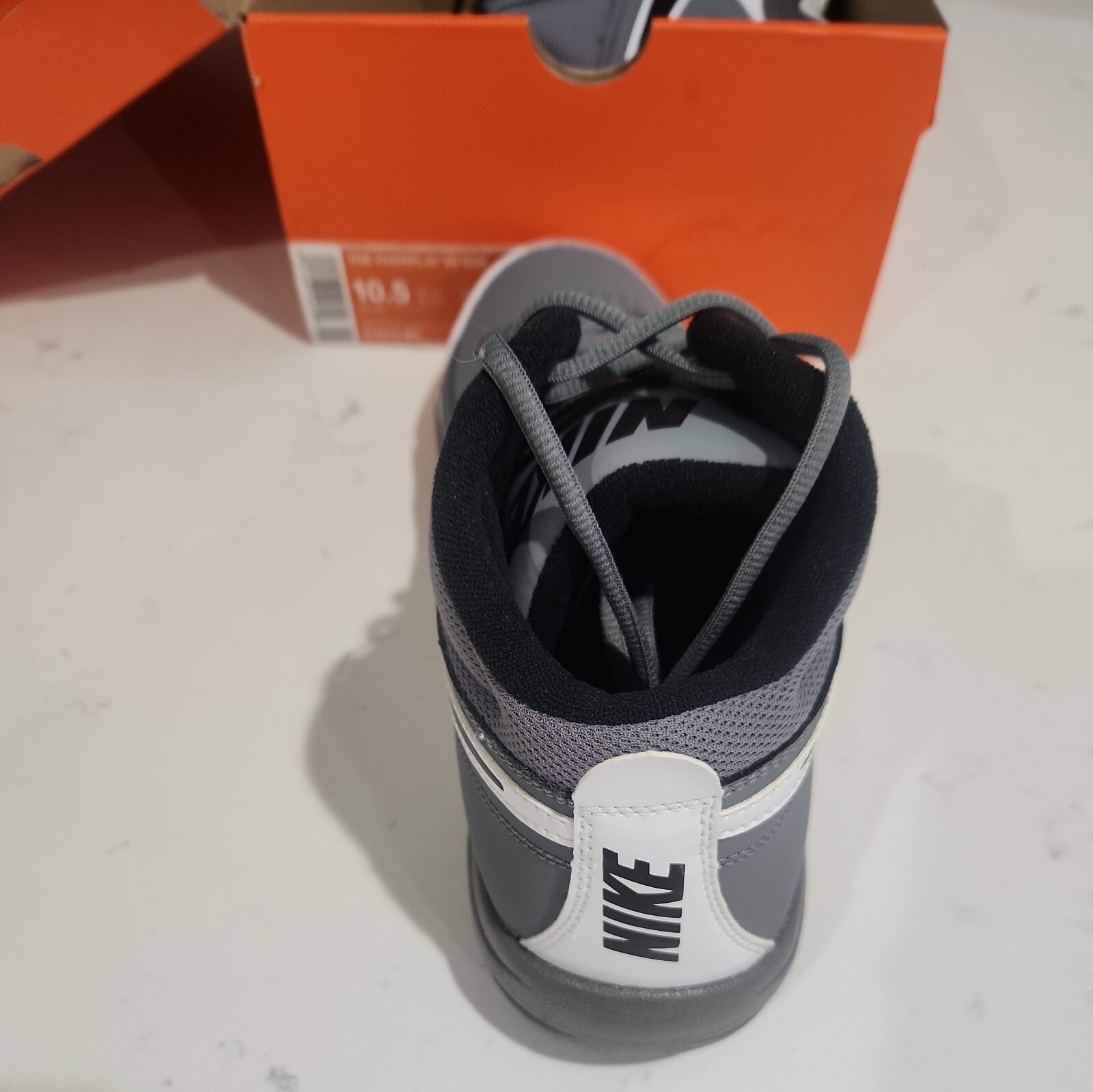 New in Box Nike The Overplay VII 511373-001 Cool Grey/Black-White US ...