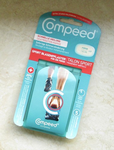 € 1,60 / 1 STÜCK COMPEED SPORT BLASENPFLASTER FÜR DIE FERSE 5 STÜCK NEU ...
