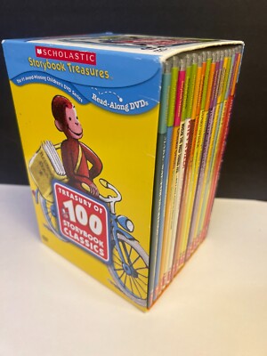 Treasury of 100 Storybook Classics (16- DVDs) Curious George Cartoons ...